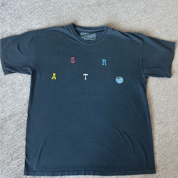 Travis Scott | Shirts | Astroworld Travis Scott Tee | Poshmark